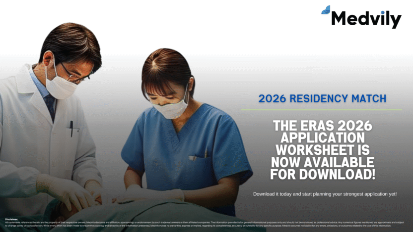 ERAS 2026 Applicant Worksheet Now Available – Your First Step Toward ...